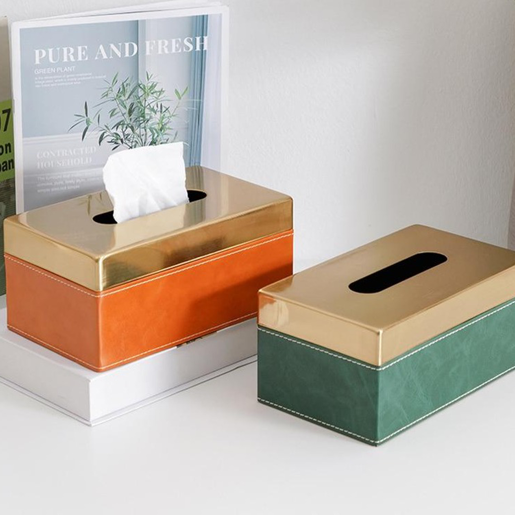 Metal Lid Tissue Box – Homio Decor