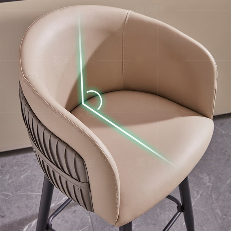 High-End Turkish Design Counter Stool – Homio Decor