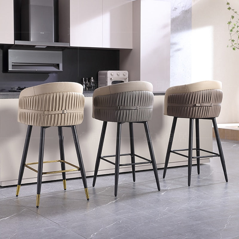 High-End Turkish Design Counter Stool – Homio Decor