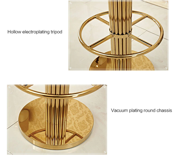 Luxury Golden Bar Stool – Homio Decor