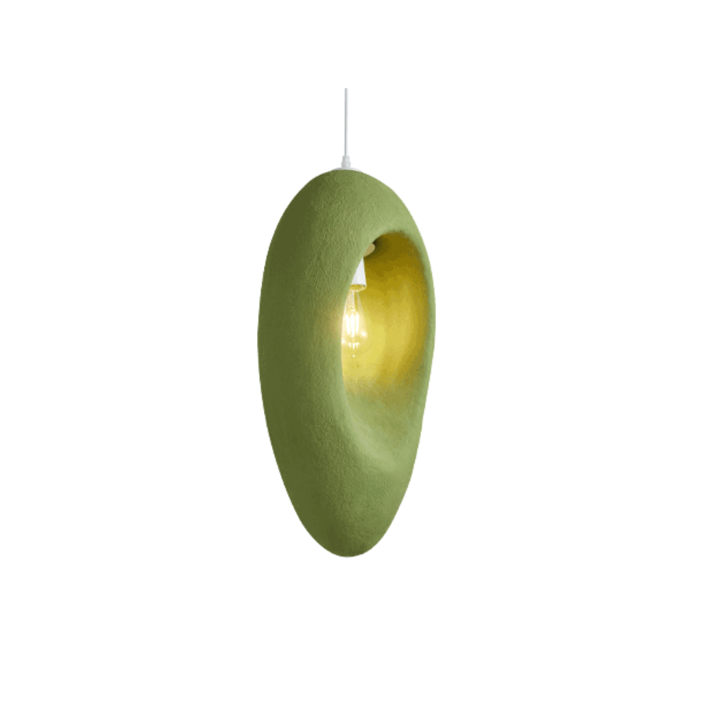 Avocado Wabi-Sabi Pendant Lamp – Homio Decor