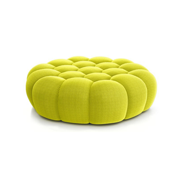 Modern Leather Pouf Ottomans | Round, Square & More – Homio Decor