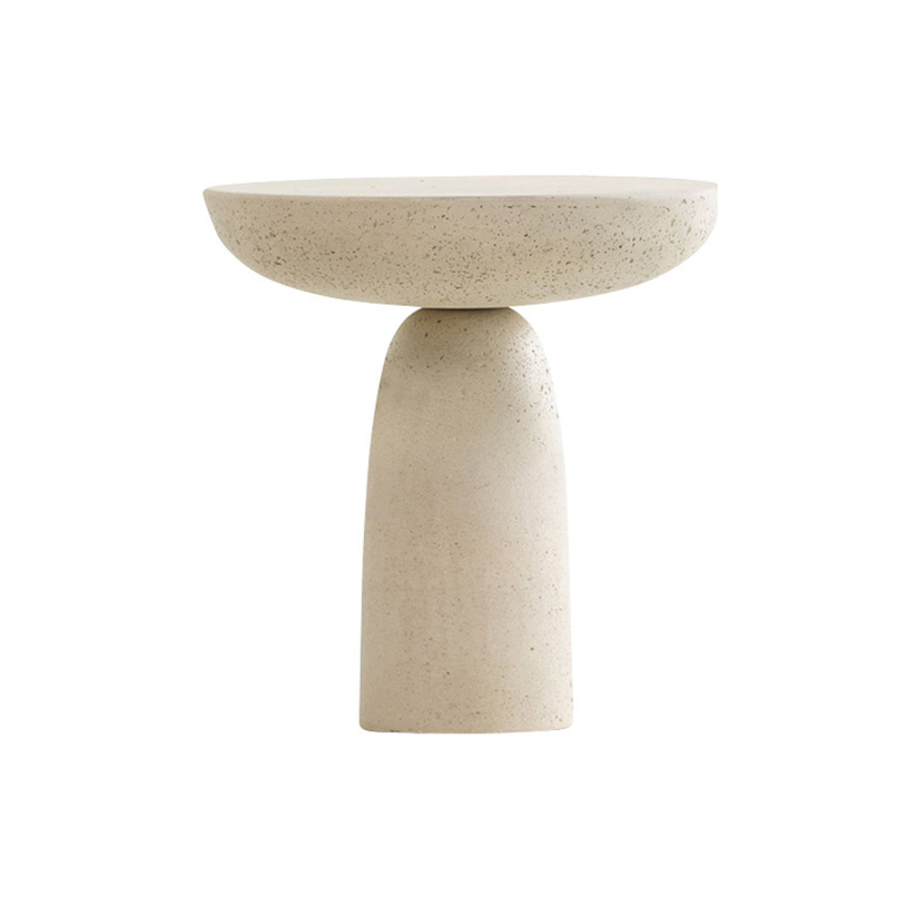 Mushroom Style Round Side Table – Homio Decor