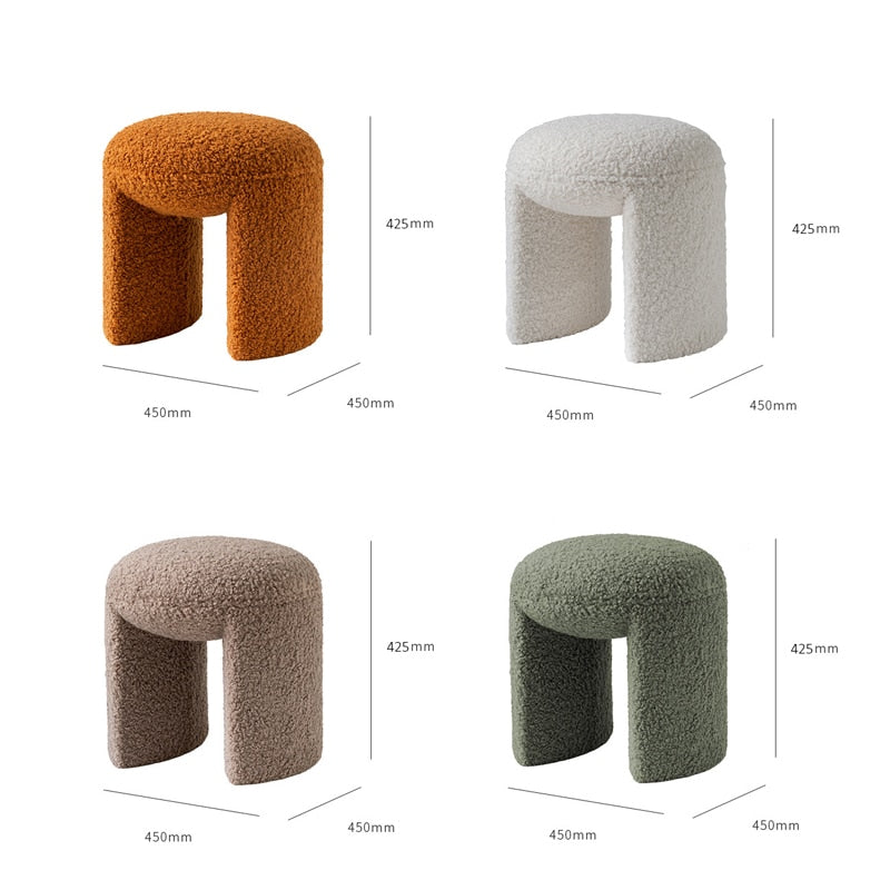 Small Teddy Low Stool – Homio Decor