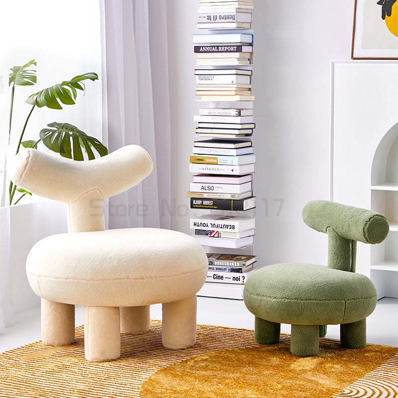 Small Lambswool Lounge Chair – Homio Decor