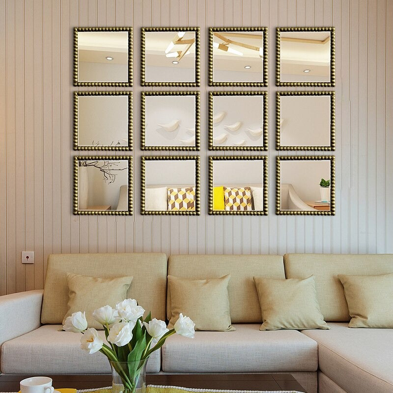 Luxury Square Decorative Mirror – Homio Decor